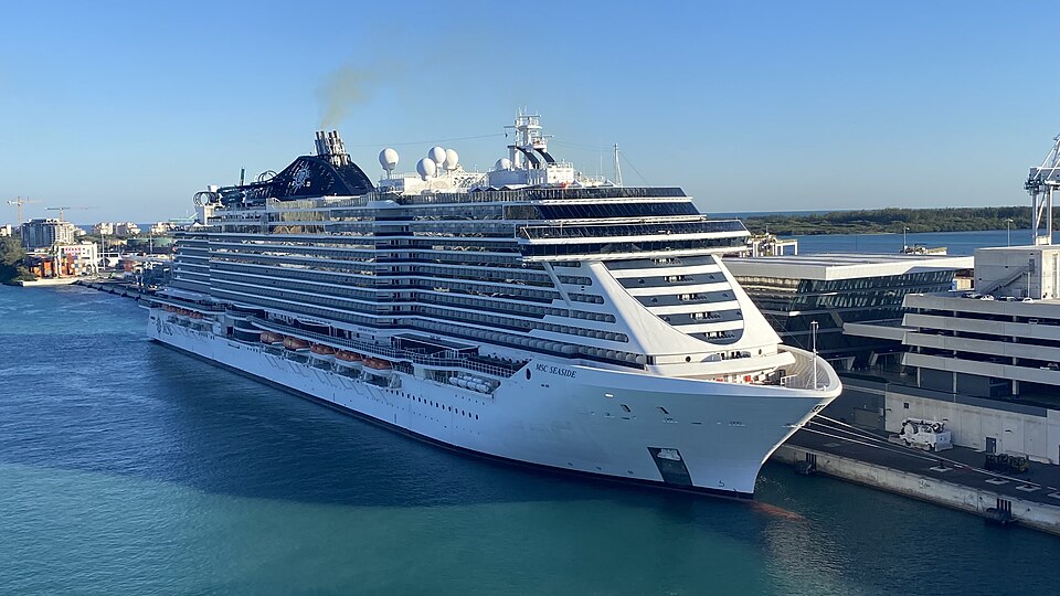 Where Is MSC Seaside? Live Location & Tracker | Cruise Ship Tracker