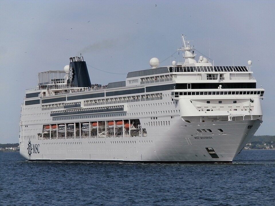 MSC Sinfonia — MSC Cruises Specs & Profile | Cruise Ship Tracker