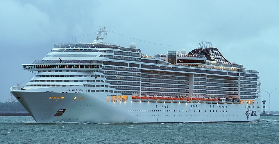 Where Is MSC Splendida? Live Location & Tracker | Cruise Ship Tracker